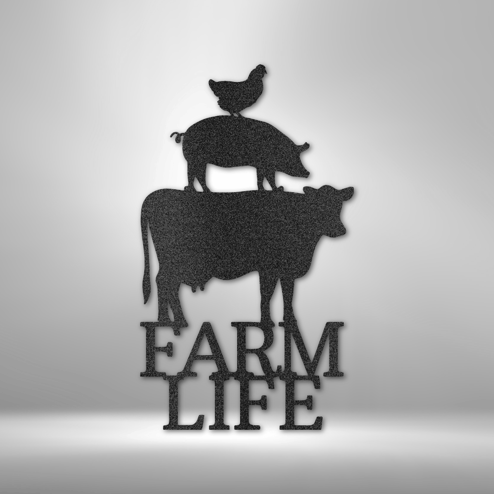 Farm Life Animals - Steel Sign – Steel Sign Company